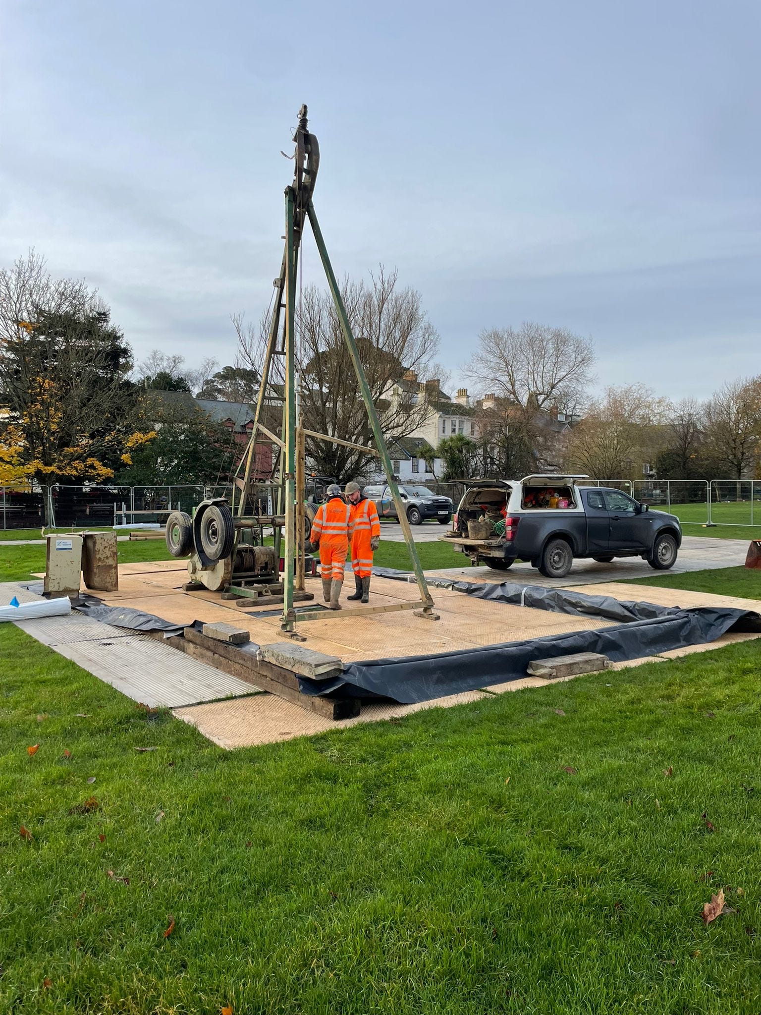 Cable Percussion Drilling - Jackson Drilling